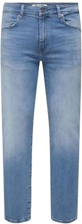 Only & Sons Onsweft Regular Lmb 8264 Azg DNM Noos, Bleu Denim Clair Moyen., 27W / 32L