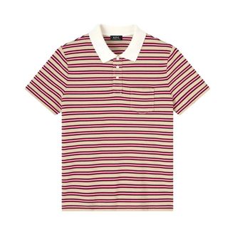 A.P.C. A.p.c., Homme, Tops, Multicolore, Taille: L C0Hmz H26565 Polo