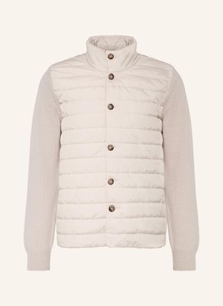 Maerz Maerz Muenchen Strickjacke Im Materialmix beige