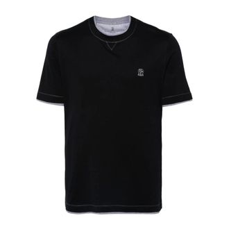 Brunello Cucinelli Herren, Oberteile, Blau, XLGr&ouml;&szlig;e