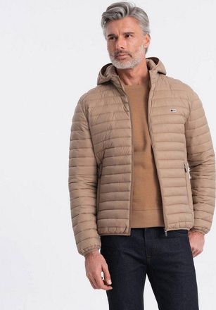 Ombre Steppjacke Steppjacke f&uuml;r M&auml;nner in einer Tasche verpackt