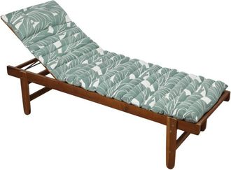 Lovely Casa Coussin bain de soleil pour transat Sauge 60x180 cm
