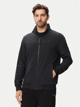 Guess &Uuml;bergangsjacke Z6YL05 W3351 Schwarz Regular Fit