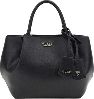 Guess Femme, Sacs, Noir, Taille: ONE Size Amorette Girlfriend Satchel