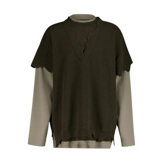 Givenchy Herren, Strickwaren, Gr&uuml;n, SGr&ouml;&szlig;e