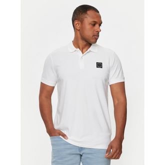 Petrol Industries Poloshirt M-1040-POL945 Wei&szlig; Slim Fit