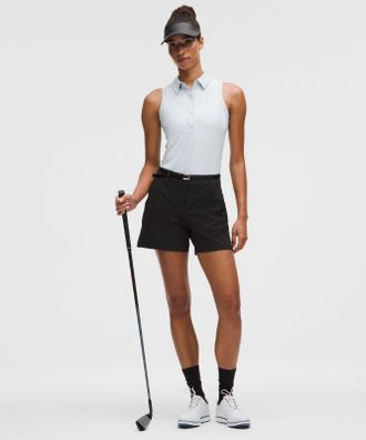 lululemon Short de golfserg&eacute; extensible pour Femmes - 13 cm - Taille 24
