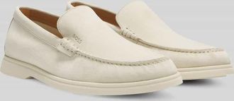 HUGO BOSS Slipper aus echtem Leder