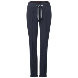 Cecil Hosen - - Trousers - Damen - Blau - XL