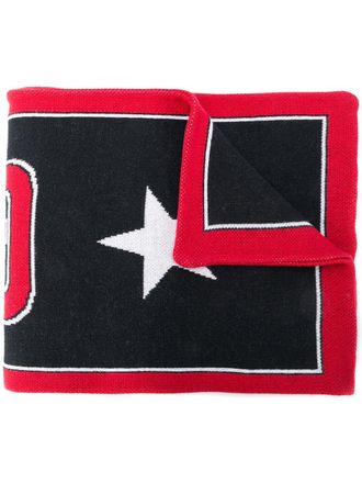 Givenchy Paris knit scarf - Noir