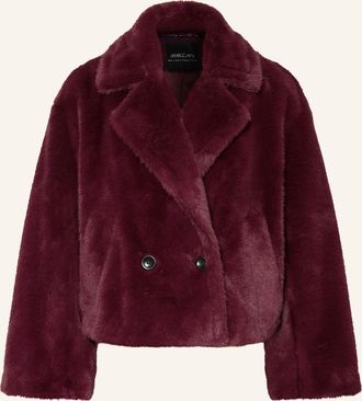Marc Cain Kunstfell-Jacke rot