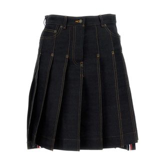 Thom Browne Damen, R&ouml;cke, Blau, MGr&ouml;&szlig;e