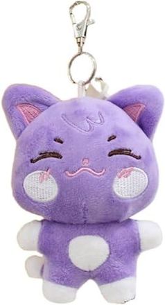 Generic Ani-tez Plüsch Schlüsselanhänger ATINY 10 cm Schlüsselring San Hongjoong Seonghwa Wooyoung Mingi Schlüsselbund Anhänger, Sandeoki, 10 cm
