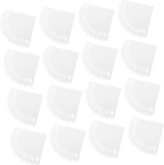 Valiclud 40st&uuml;cke Hochzeitspapierblumen Aus Wei&szlig;em Papier Mit Ausgeh&ouml;hltem Rand Als Streudeko F&uuml;r Hochzeiten Blumenstr&auml;u&szlig;e Und Buffets Biologisch Abbaubare Kon