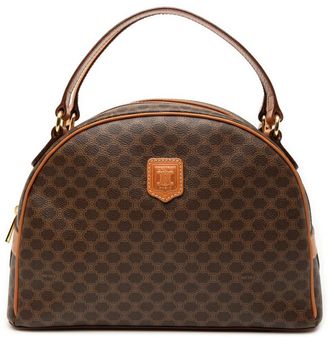 Celine Crossbody Bags - Macadam Coated Canvas Dome Handbag - Gr. unisize - in Braun - für Damen