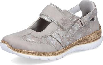 Rieker Damen Low-Top Sneaker N4258, Frauen Halbschuhe,straßenschuhe,Strassenschuhe,Sportschuhe,Freizeitschuhe,Turnschuhe,Multi (90),36 EU / 3.5 UK