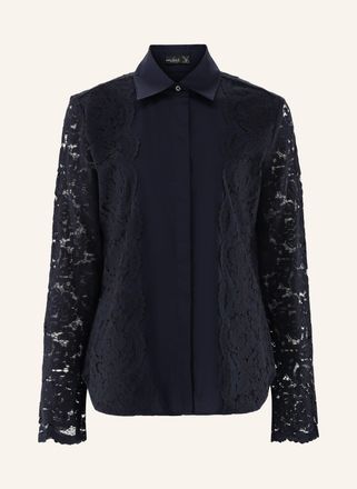 van Laack Van Laack Bluse Modern Fit blau