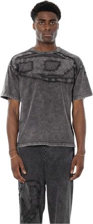 Diesel Homme, Tops, Noir, Taille: L T-Boxt-Den T-Shirt