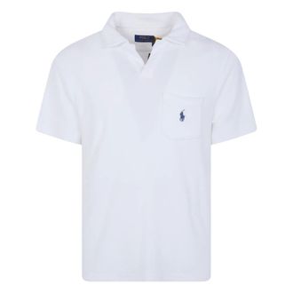 Polo Ralph Lauren Homme, Tops, Blanc, Taille: L Polo Chemises