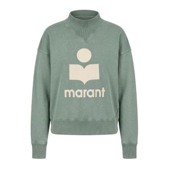 Isabel Marant Moby Sweatshirt - - Sweatshirts & Hoodies - Damen - Gr&uuml;n - S