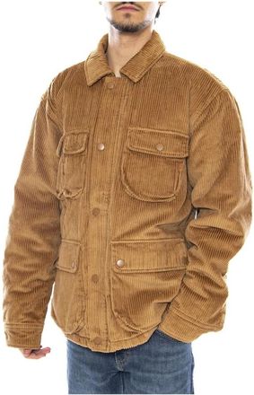 Obey Homme, Vestes, Brun, Taille: M Vestes