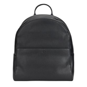 Gianni Chiarini Sac &agrave; dos en cuir martel&eacute; Florence - Homme - Sacs - Noir - Taille: ONE Size