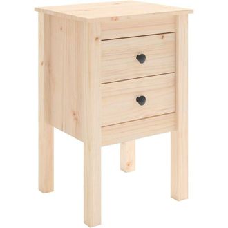 vidaXL Table de chevet 40x35x61,5 cm Bois de pin massif