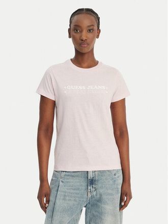 Guess T-Shirt W6GIC5 K8HM0 Rosa Regular Fit