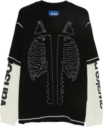 Awake NY Homme, Tops, Noir, Taille: 2XL Les Everyday Tee