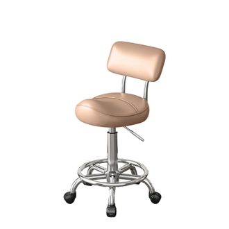 Generic Sattelhocker mit R&uuml;ckenlehne, ergonomisch geformter Sattelstuhl, h&ouml;henverstellbar, geeignet for Sch&ouml;nheitssalons, Spas und B&uuml;ros(Color-4)