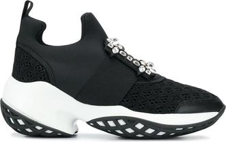 Roger Vivier Low-Top Sneaker - Sneakers Black - Gr. 36,5 (EU) - in Schwarz - f&uuml;r Damen