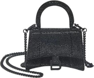 Balenciaga Mini sac en daim Pre-owned - Femme - Pre-owned - Noir - Taille: ONE Size