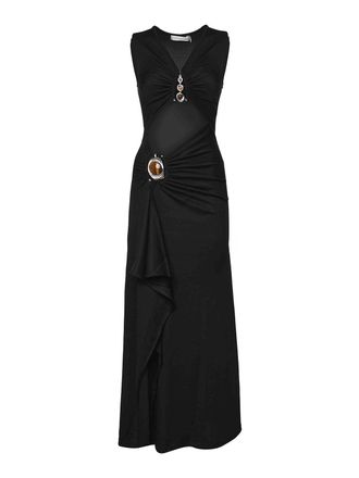 CHRISTOPHER ESBER Knielanges Kleid - Schwarz