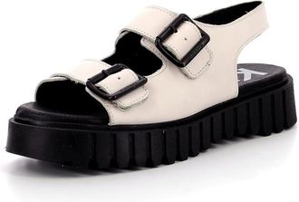 Kickers Damen KickFalk Sandale, wei&szlig;, 36 EU