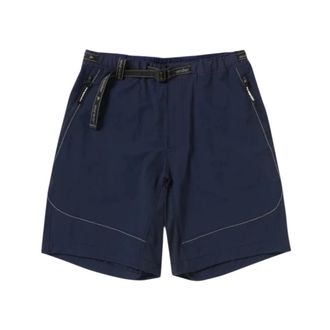 And Wander Stretch-Wander-Shorts mit reflektierenden N&auml;hten - - Shorts - Herren - Blau - M