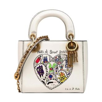 Dior Pre-owned Henkeltasche mit Kette - - Pre-owned - Damen - Wei&szlig; - ONE SIZE
