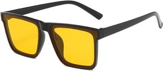 Generic Lunettes De Soleil Dext&eacute;rieur &Agrave; Grande Monture For Hommes, Sport For Femmes, Vacances Et Trajet(Yellow)
