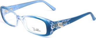 Pucci Femme, Accessoires, Bleu, Taille: ONE Size Ep2660461 Eyeglass Frame