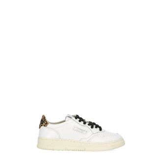 Autry Femme, Chaussures, Blanc, Taille: 37 EU Medalist Low Baskets