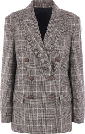 Brunello Cucinelli Damen, Jacken, Braun, 2XSGröße
