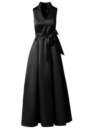 Adrianna Papell Abendkleid Mikado Tie Front Dress Elegantes, &auml;rmelloses Ballkleid aus Mikado