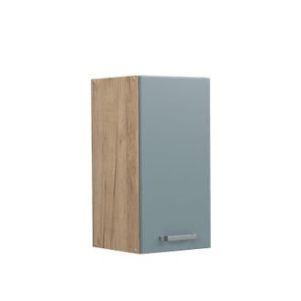 Vicco El&eacute;ment haut de cuisine R-Line, Bleu-gris, 30 cm