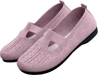 Generic Chaussures orthop&eacute;diques pour femme - &Eacute;l&eacute;gantes - Chaussures plates et d&eacute;contract&eacute;es - Chaussures de marche &eacute;l&eacute;gantes - Semelle souple - Respirantes -