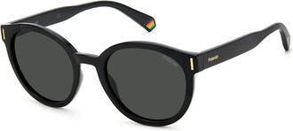 Polaroid Pld 6185/s 807/M9 BLACK Sunglasses Womens Polycarbonate, Standard, 52