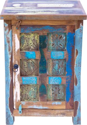 Guru Shop Vintage Beistellschrank, Kommode, Nachttischschrank, Flurschrank - Modell 57, 76x54x40 cm