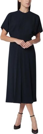 Victoria Beckham Eleanor Midikleid - - Dresses - Damen - Blau - XS