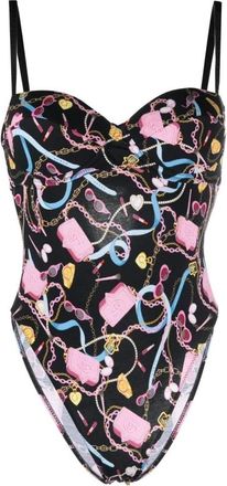 Chiara Ferragni Femme, Maillots de bain, Multicolore, Taille: 40 FR One-piece