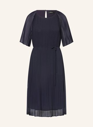 s.Oliver Black Label S.Oliver Black Label Plisseekleid blau