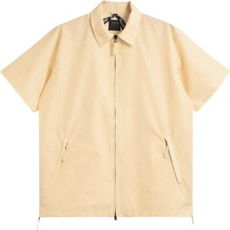 TAION Taion, Homme, Chemises, Beige, Taille: XS Camicia Military W-Zip
