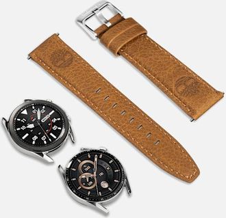Timberland Braunes Lederarmband f&uuml;r Herren, Herren, Braun